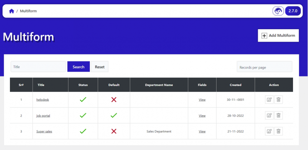 Multiple Ticket Forms - The Ultimate Majestic Support Solution